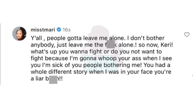 What happened with Teairra Mari and Keri Hilson ? Years long beef ...