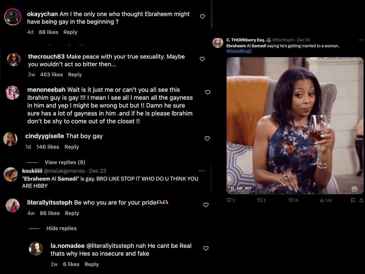 He Is So Lgbtq Dubai Bling Fans Comment On Ebraheem Al Samadis Orientation