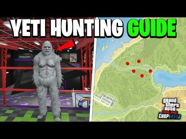 All 5 Yeti Hunt clue locations in GTA Online