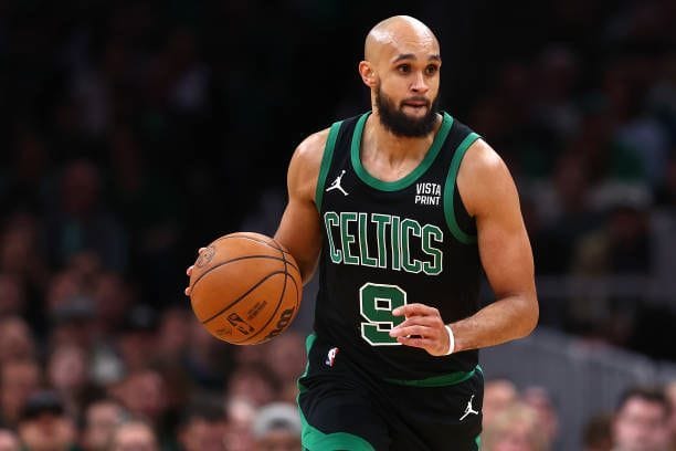 Did Derrick White’s wife have a baby?