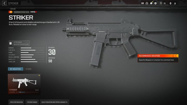 Best Striker loadout in Warzone Season 5: Attachments, class setup, how ...