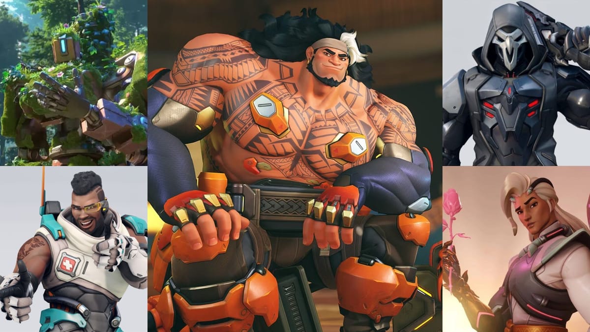 Top 5 Overwatch 2 team compositions for Mauga