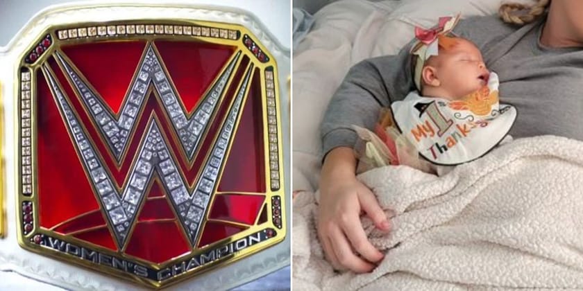 Former WWE star says she had a baby a week before she was supposed to ...