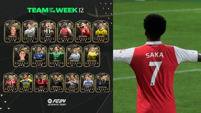 EA Sports releases TOTW 12 (Team of the Week 12) in EA FC 24 featuring ...