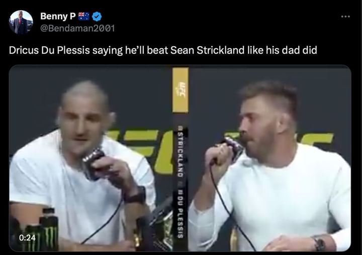 "Every childhood memory you have will come back" - Dricus Du Plessis ...