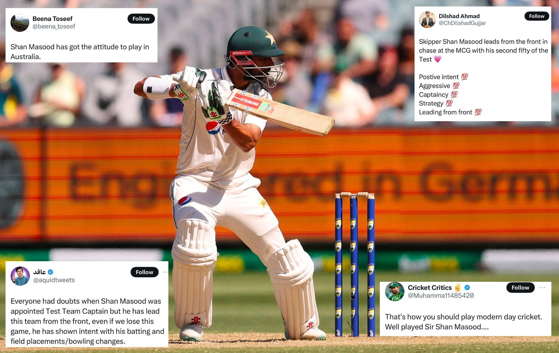 "Changed the direction of the game" - Fans react to Shan Masood's ...