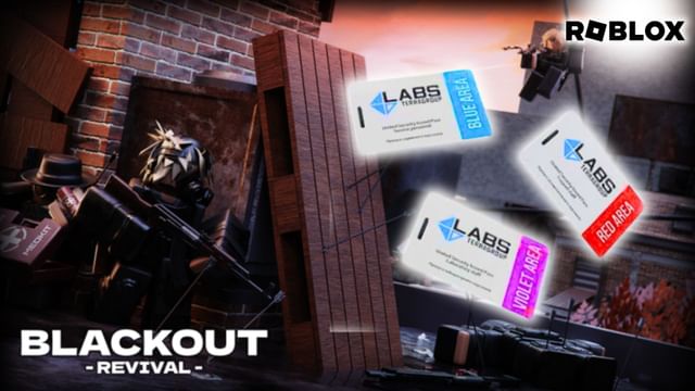 Exploring all the Keycard areas in Roblox Blackout: Revival