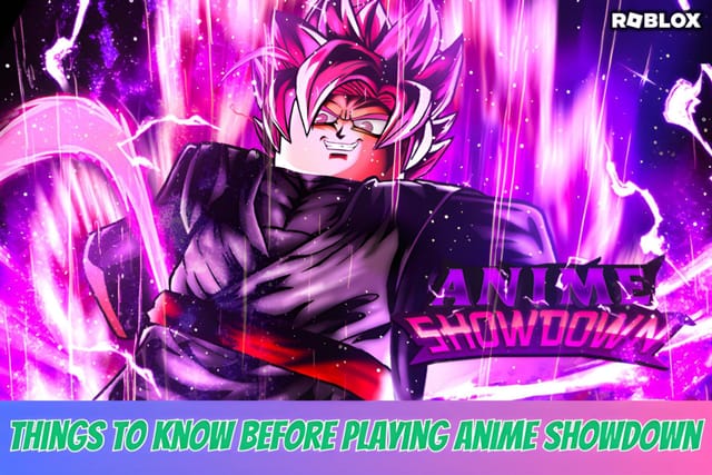 5 things to know before playing Roblox Anime Showdown