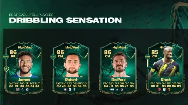 EA FC 24 Dribbling Sensation Evolution guide: Best players to use, All requirements, and more