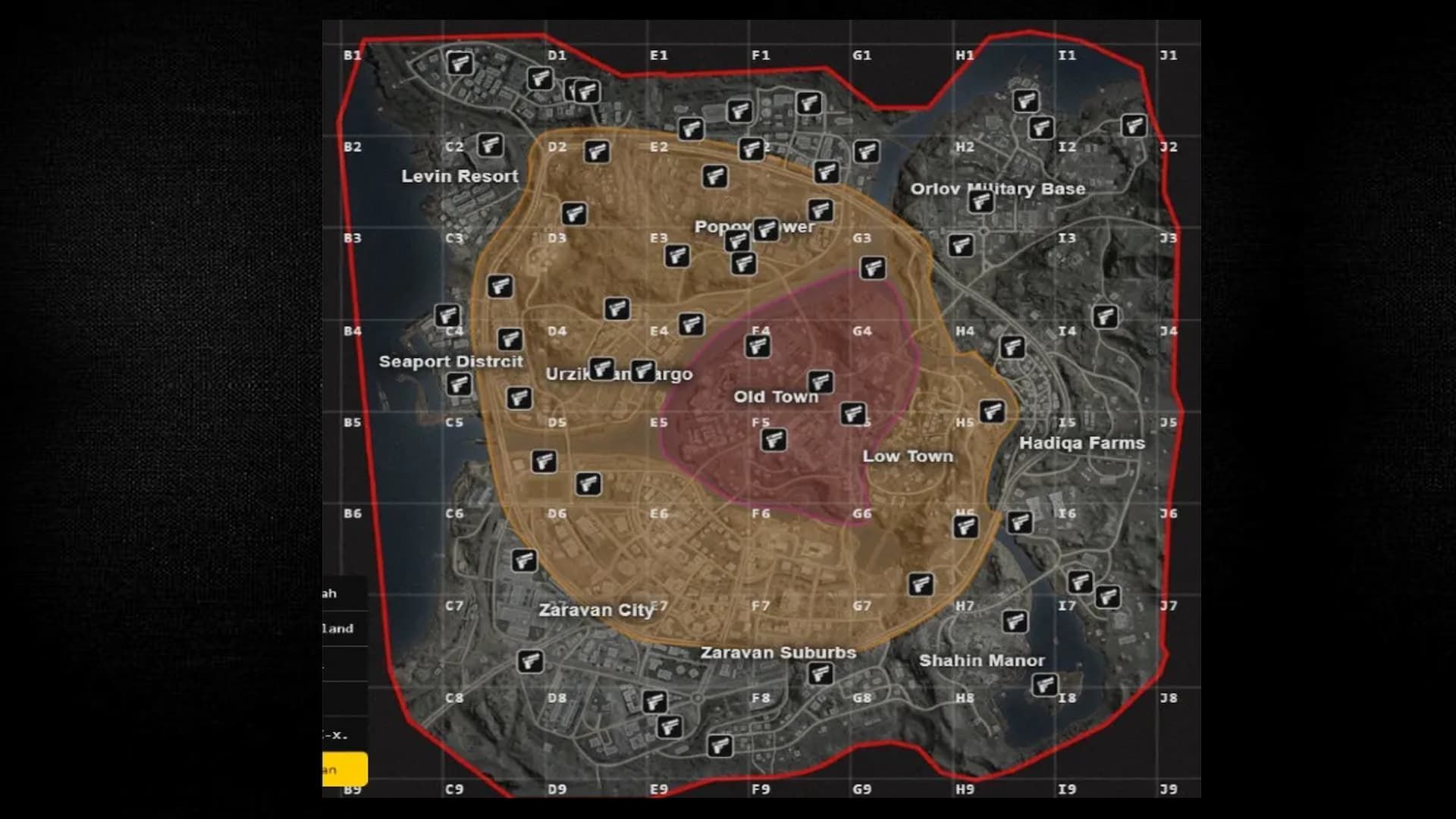 All Wall Buy locations in Modern Warfare 3 Zombies