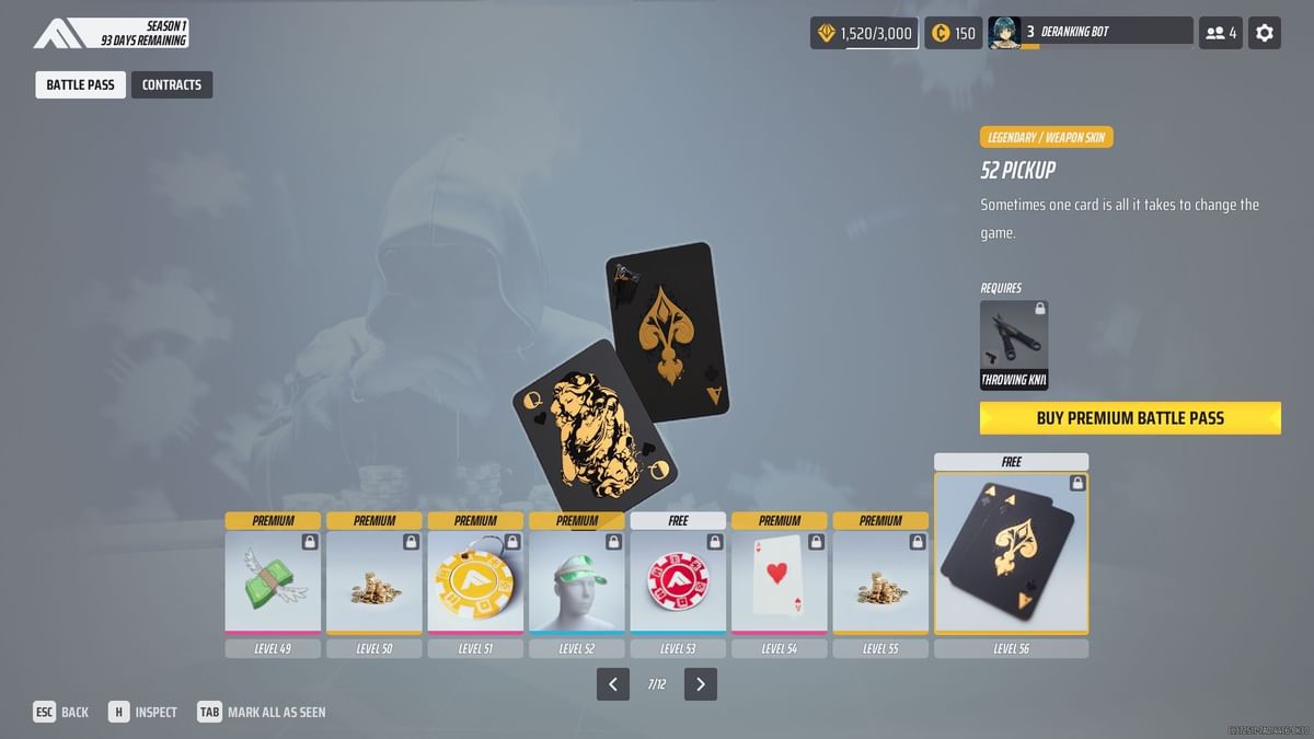 All Battle Pass and rewards in The Finals Season 1