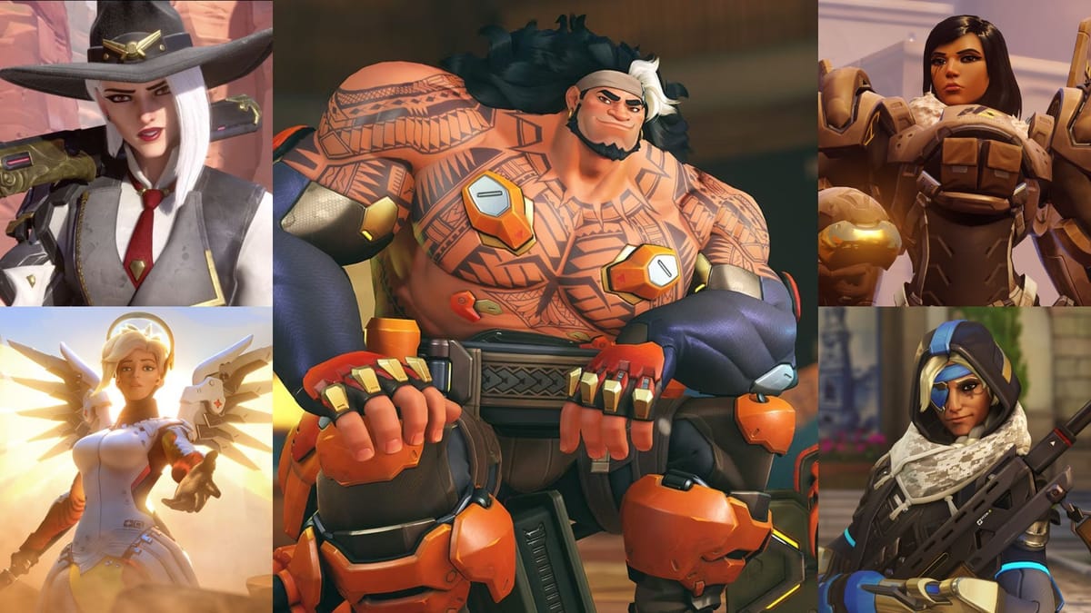 Top 5 Overwatch 2 team compositions for Mauga