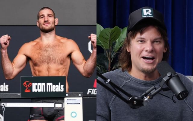 Theo Von: “Bit a hole through my lip trying to stop” - UFC champ Sean ...