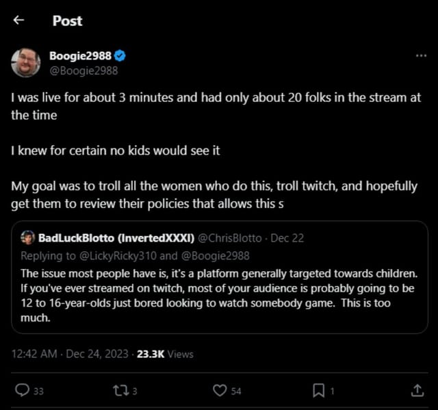 "You banned me for being fat": Boogie2988 calls out Twitch, saying he ...