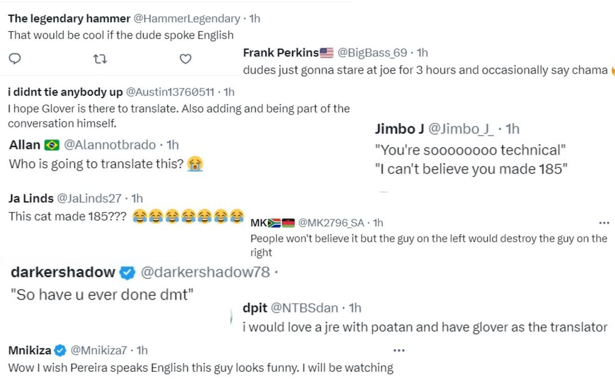 "Gonna talk to his translator for 3 hours" - Fans hilariously react to ...