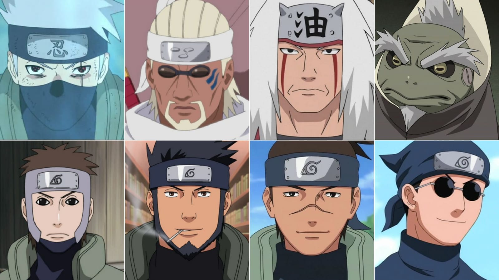 All of Naruto Uzumaki's teachers, ranked by power