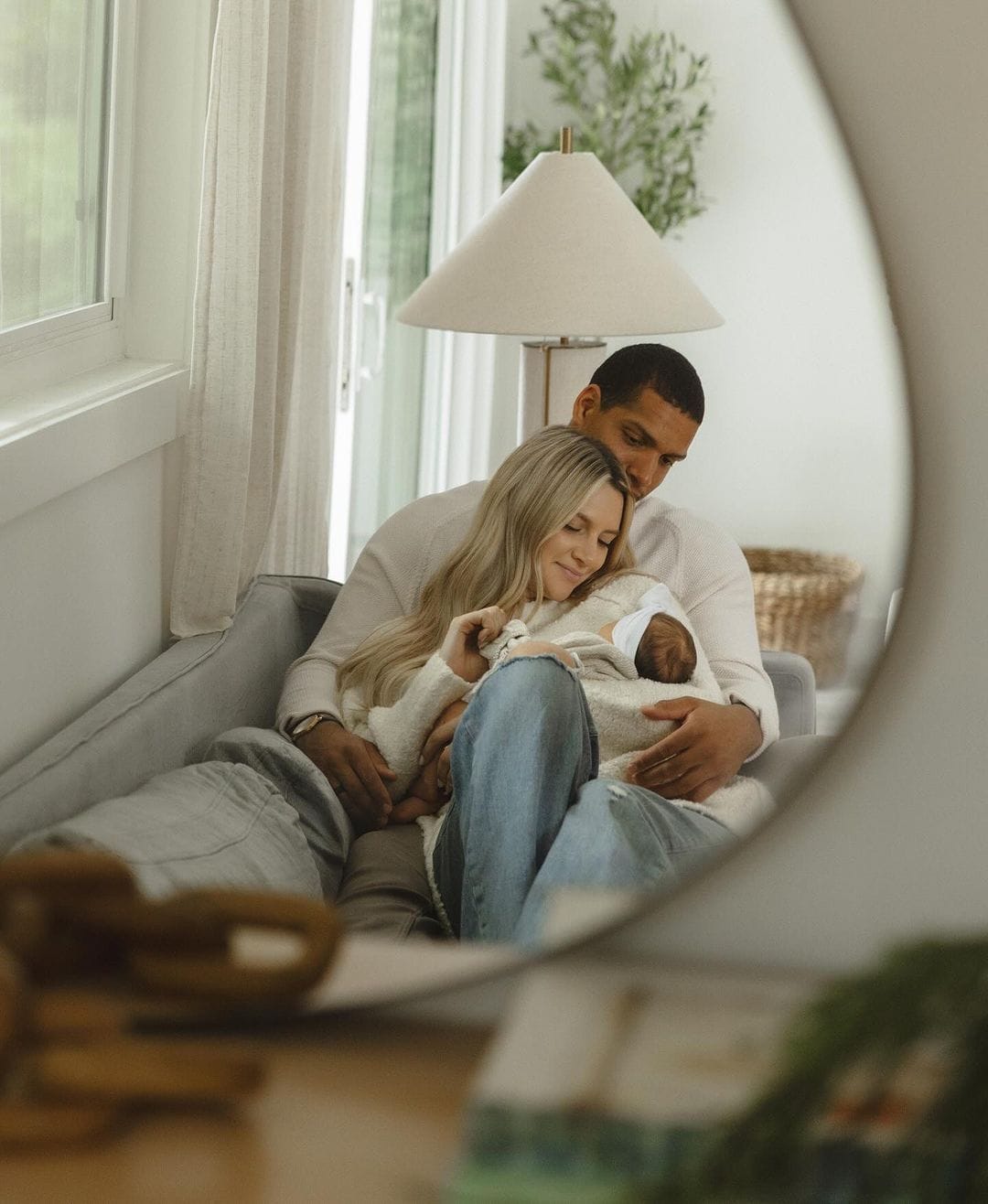 IN PHOTOS: Allison Kuch and Isaac Rochell welcome baby 'Scottie Bee ...