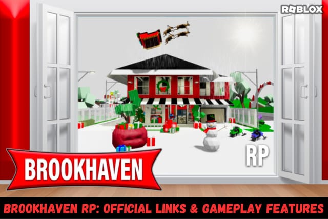 Roblox Brookhaven RP: Official links & gameplay features