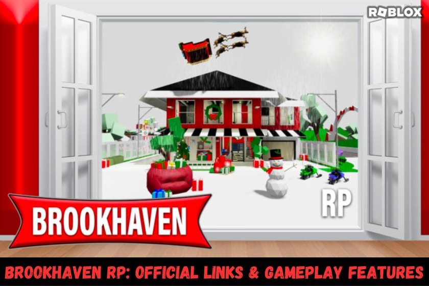 Roblox Brookhaven RP: Official links & gameplay features