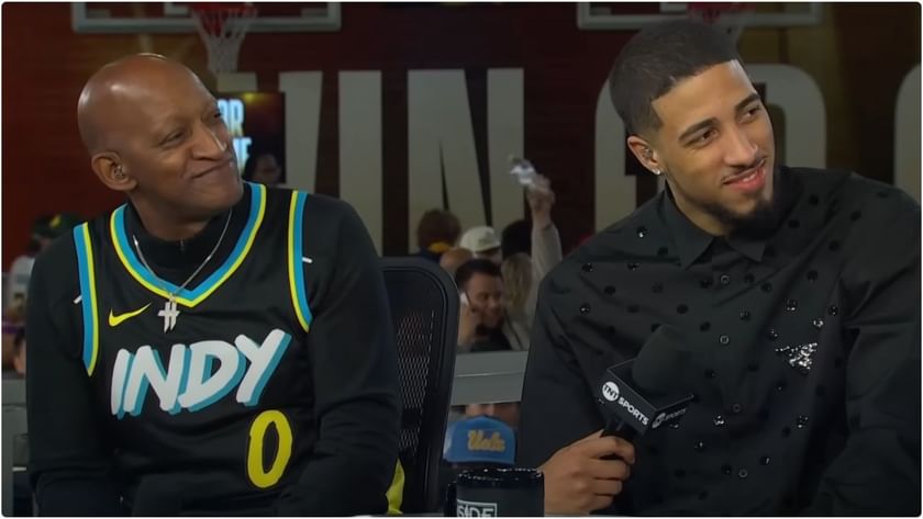 "Best at celebrating fathers": Trae Young's dad lauds NBA as Tyrese Haliburton's father appears ...