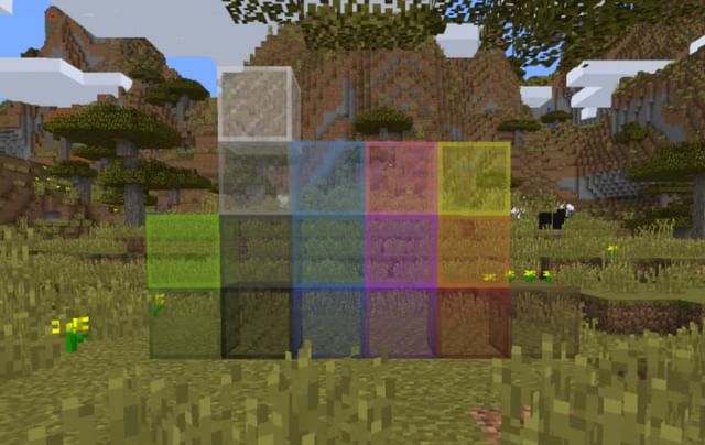 Every glass block in Minecraft and how to get them