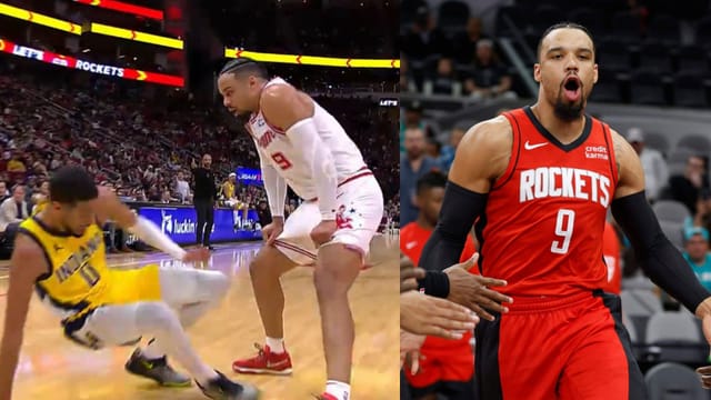Watch: Dillon Brooks mocks Tyrese Haliburton after the easiest dunk of ...