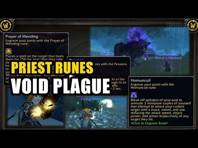 5 best Priest Runes in World of Warcraft Season of Discovery