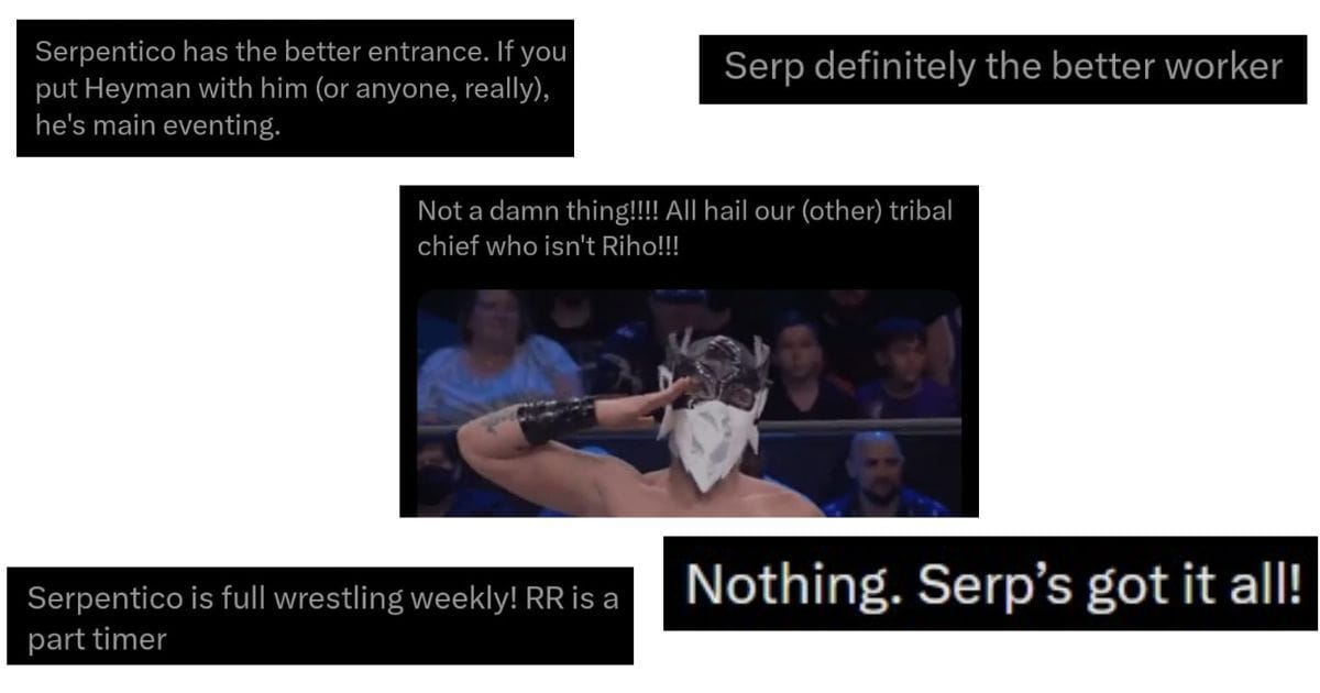 "If you put Heyman with him, he's main eventing" - Fans mockingly ...
