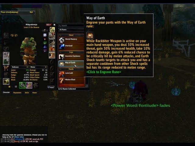 WoW Classic Season of Discovery: All known Shaman Runes and where to ...