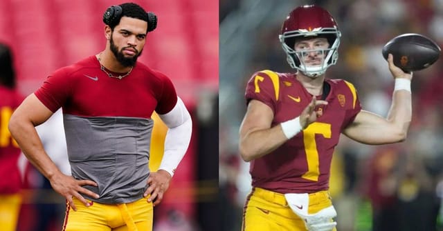 Miller Moss: Fans forget Caleb Williams after USC rookie QB Miller Moss ...