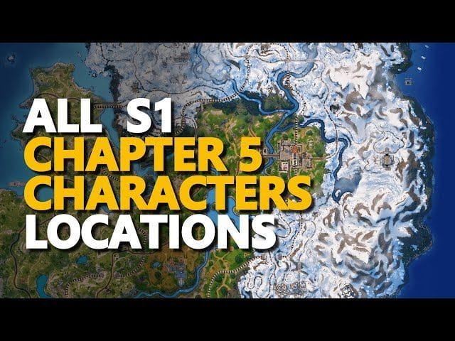 All NPC locations and what they offer in Fortnite Chapter 5 Season 1