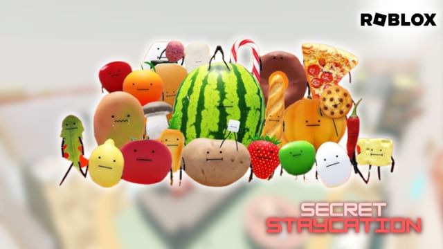 How to find all food items in Roblox Secret Staycation