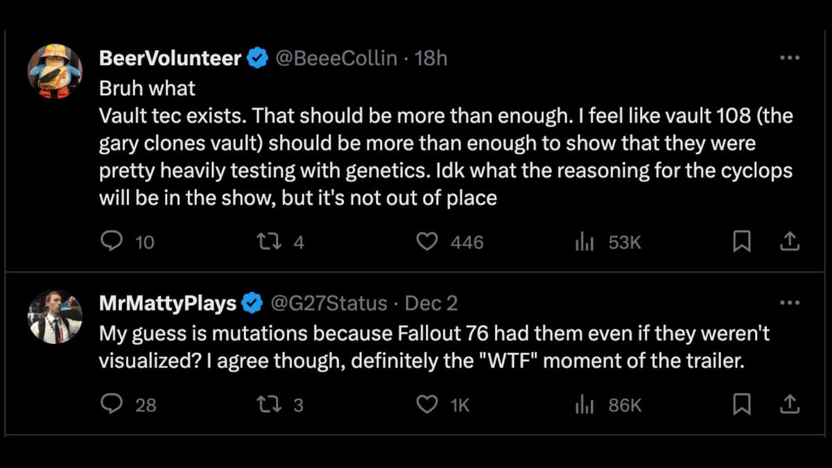 Fallout TV show wins big but leaves fans confused with a Cyclops Overseer