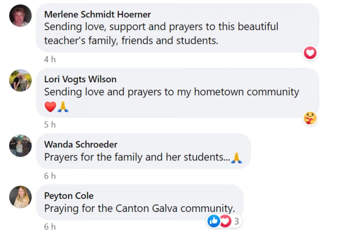 Ashley Austin car accident: Tributes pour in as Canton Galva teacher ...
