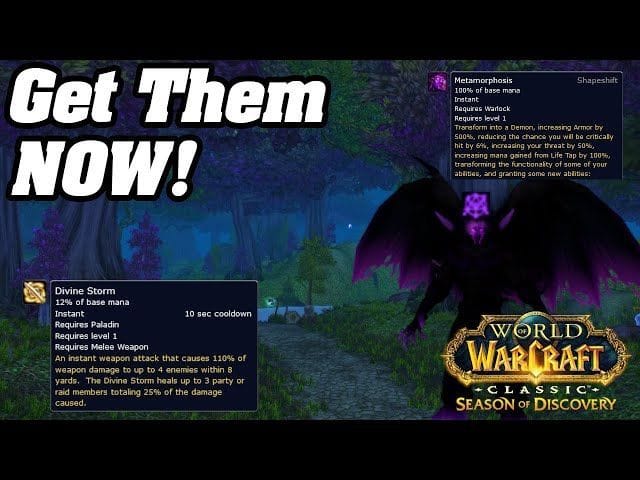 Metamorphosis: WoW Classic Season of Discovery: How to easily unlock ...