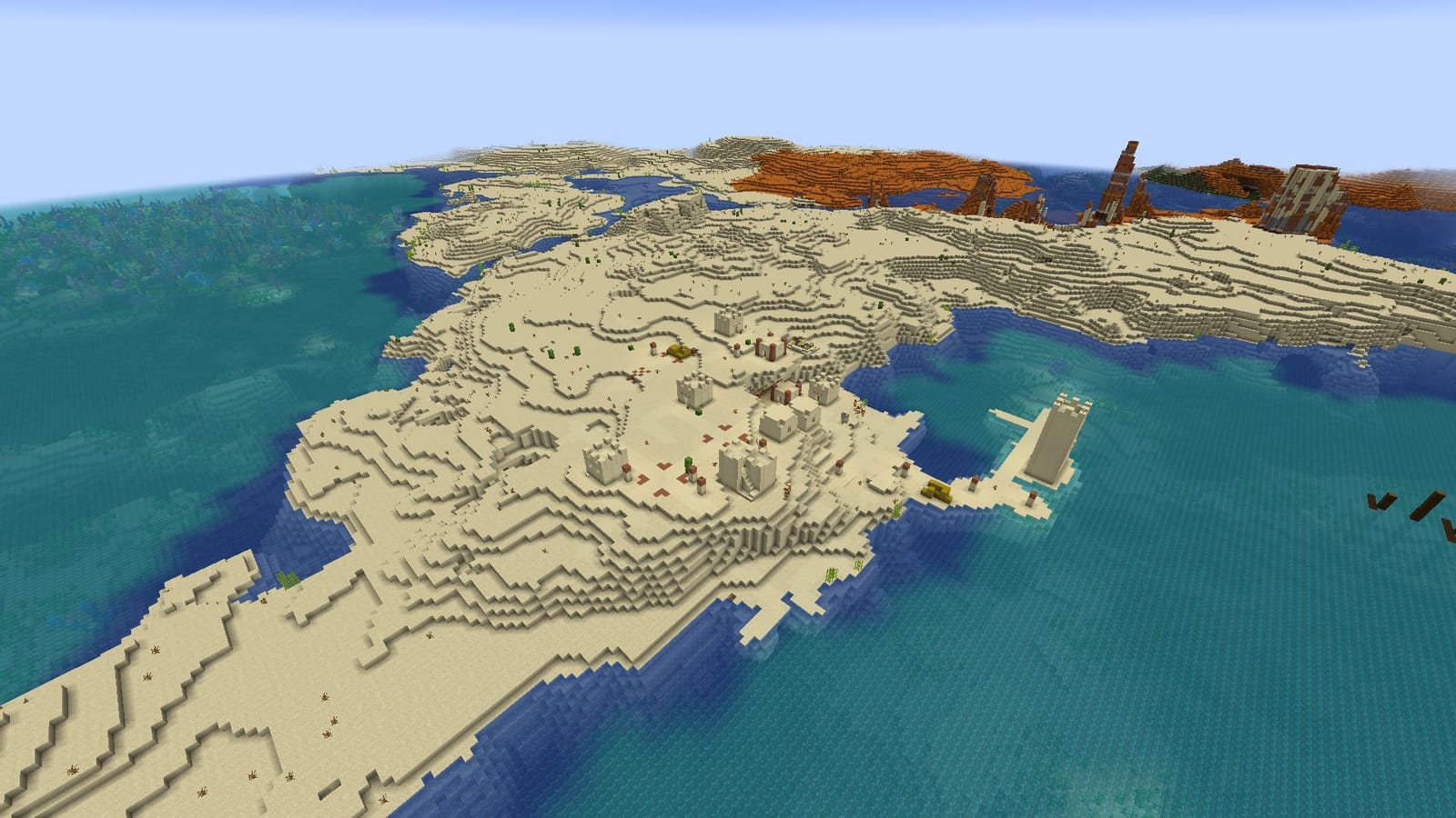 10 best Minecraft desert seeds