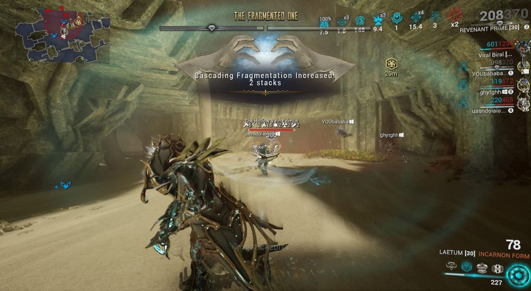 Warframe The Fragmented boss guide: Strategies, rewards, secret raid ...