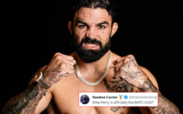MMA world reacts as Mike Perry makes Eddie Alvarez quit in violent war ...