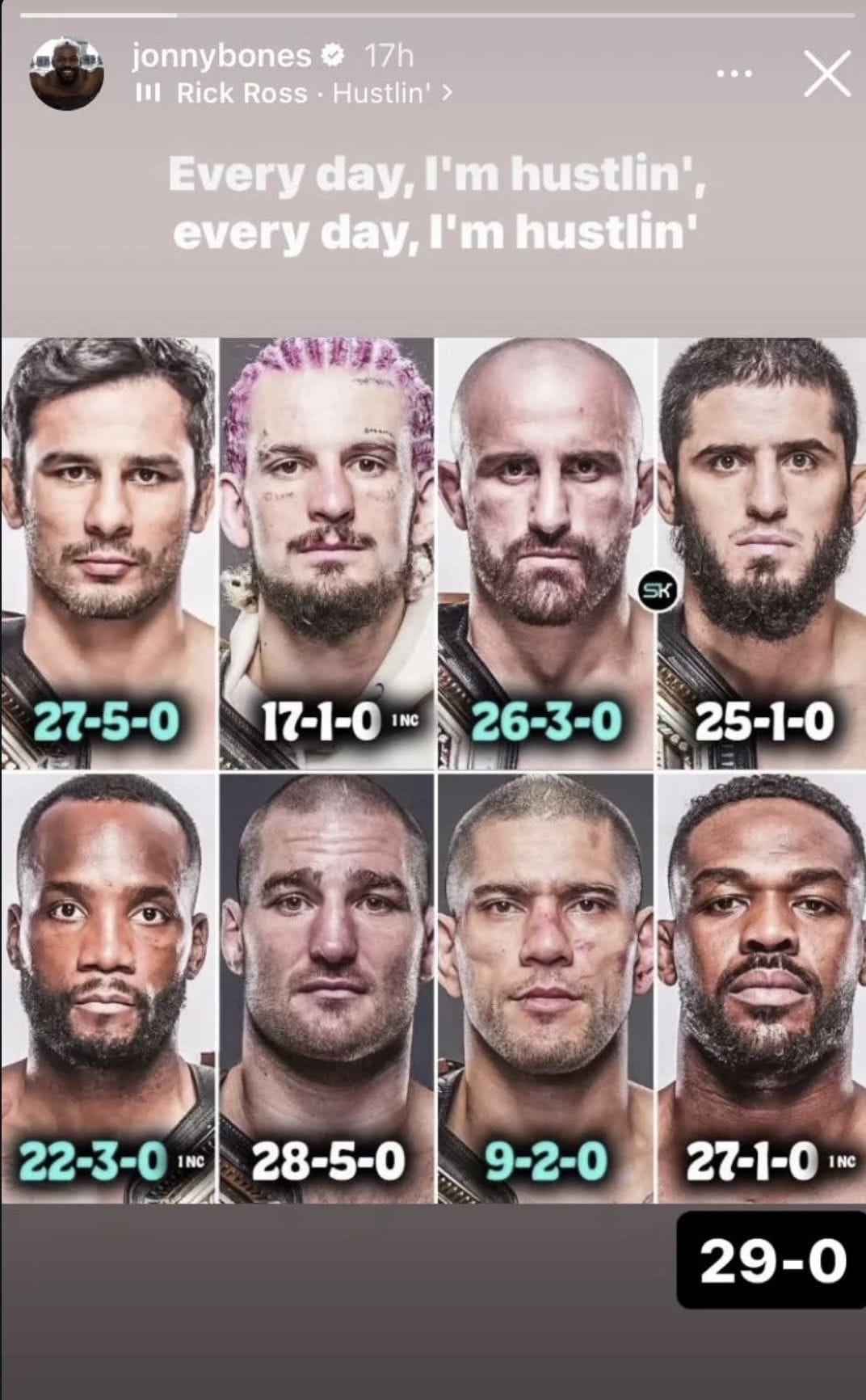 "Suga is also 19-0" - Fans react as Jon Jones counts no-contest and DQ ...