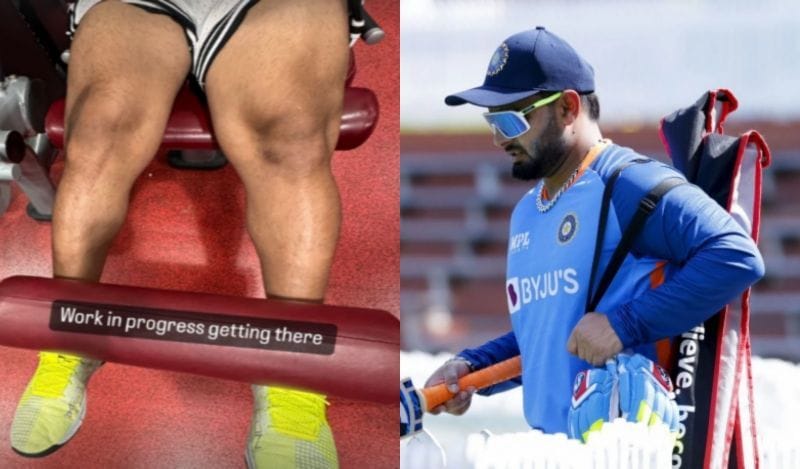 Rishabh Pant shares picture of scar on leg a year after horrific car ...