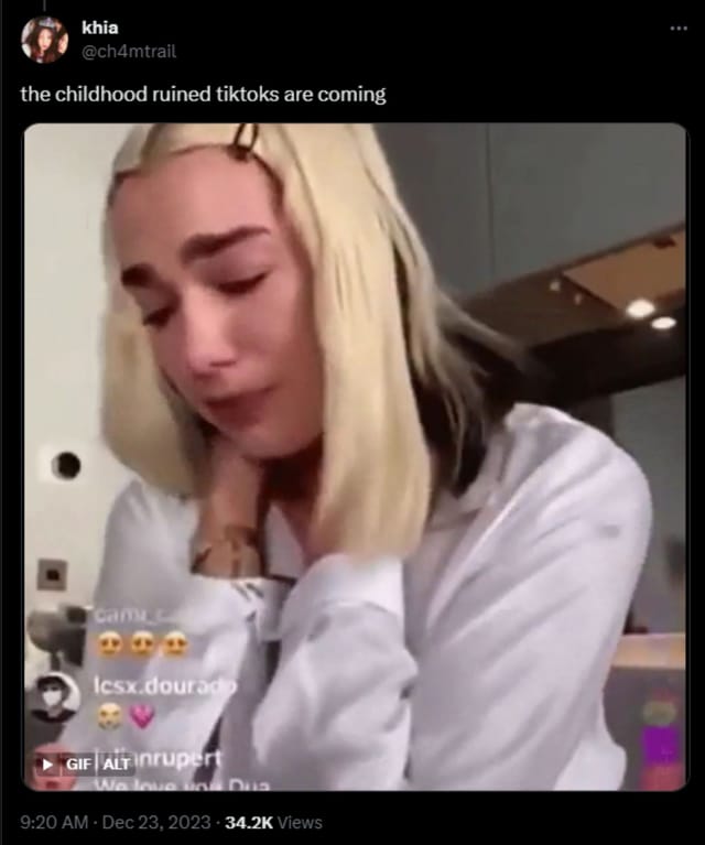 "The childhood ruined TikToks are coming": Internet reacts as Annoying ...