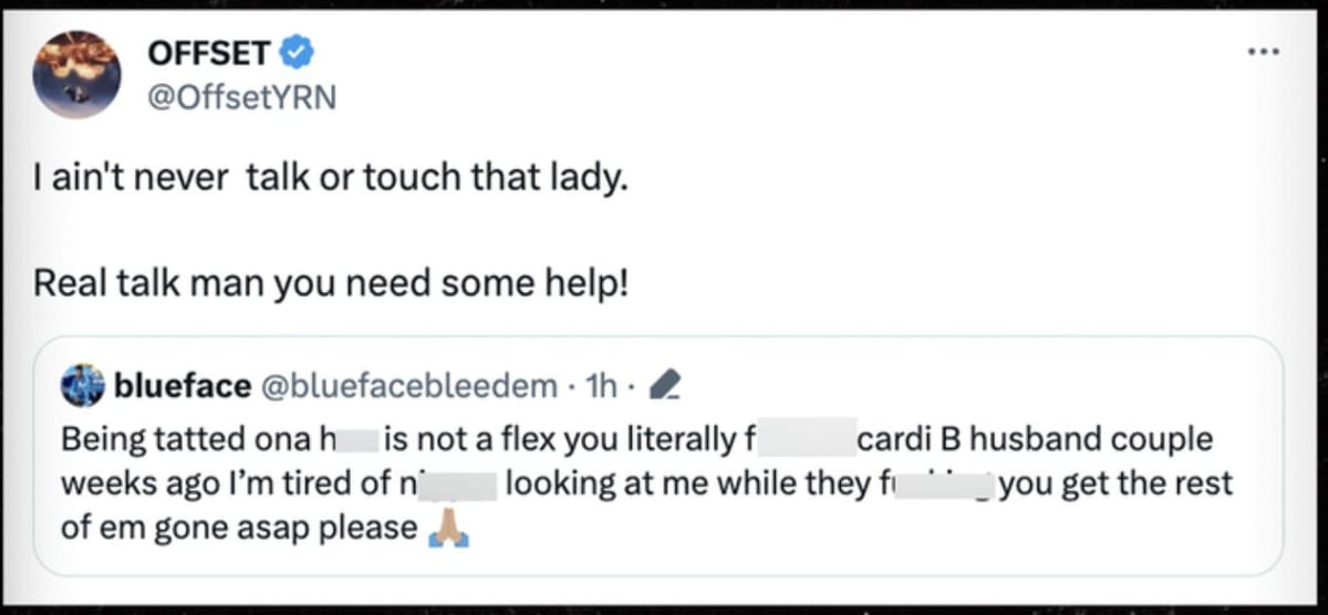 "Cardi finna run them pockets": Blueface makes startling Chrisean Rock ...