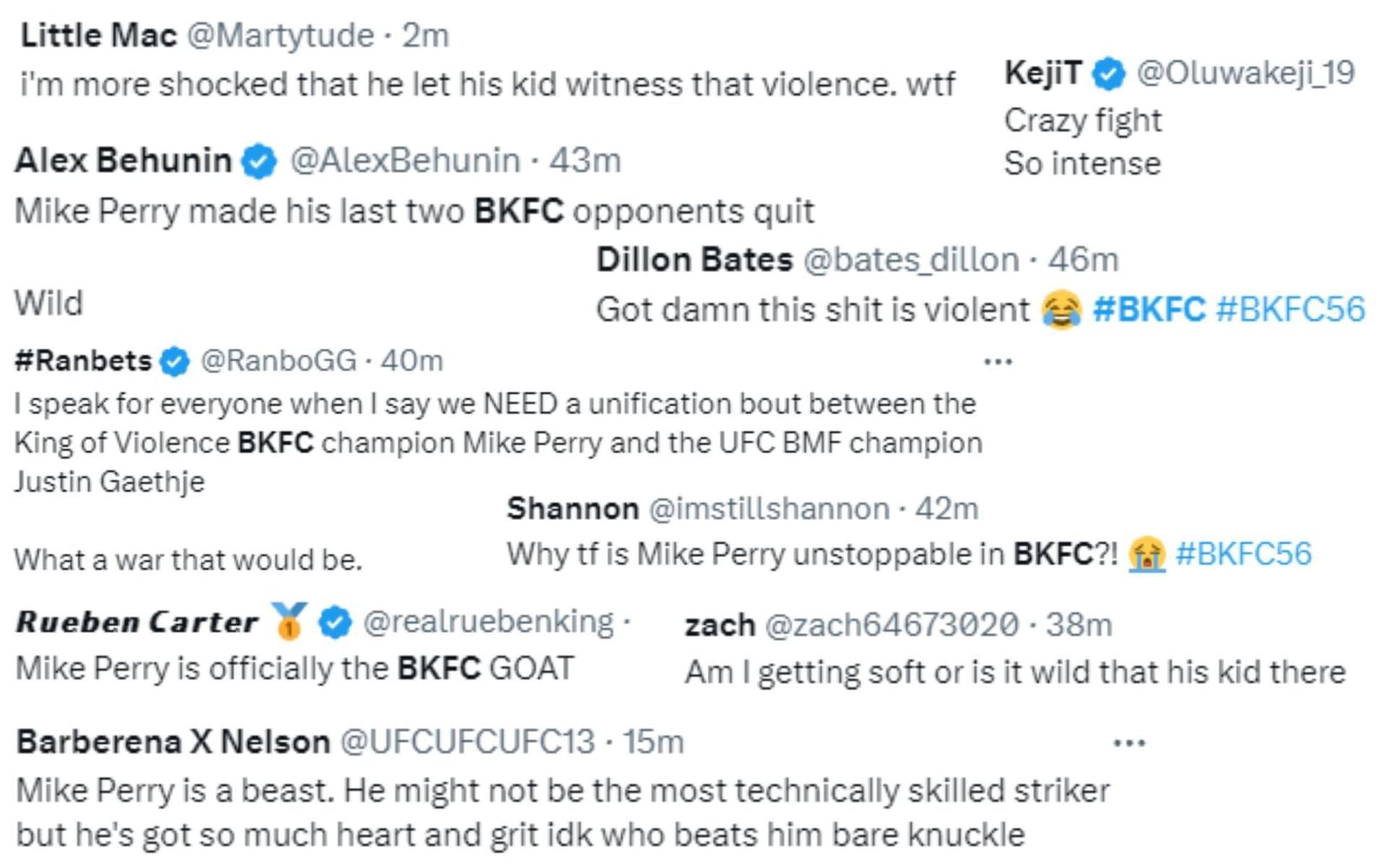 MMA world reacts as Mike Perry makes Eddie Alvarez quit in violent war ...