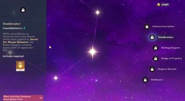 Is C2 Raiden Shogun constellation worth getting in Genshin Impact?