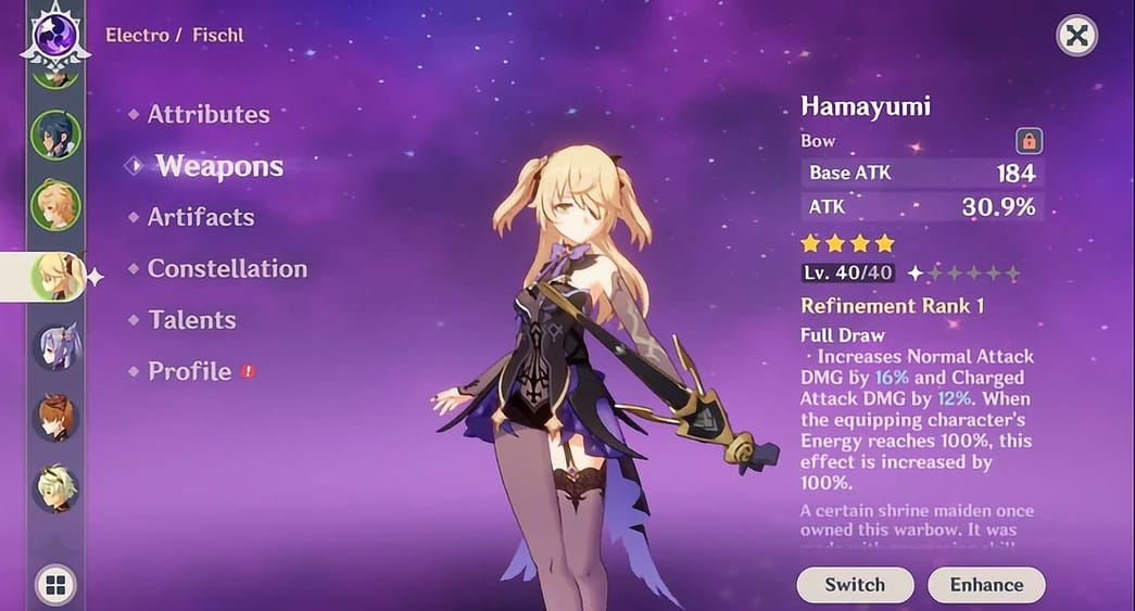 How to get Inazuma's craftable weapons in Genshin Impact