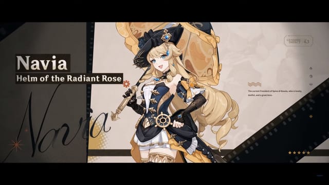 Genshin Impact 4.3 livestream summary: Navia, rerun banners, codes ...