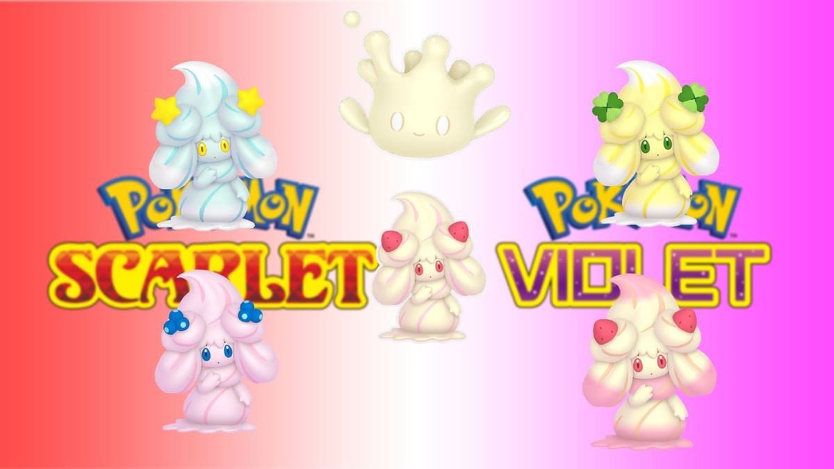 How to get Milcery and Alcremie in Indigo Disk in Pokemon Scarlet and ...