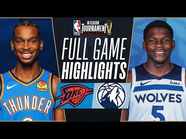 Minnesota Timberwolves vs OKC Thunder starting lineups and depth chart ...