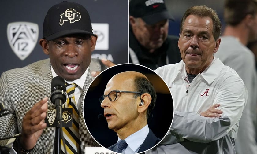 "Nick Saban is the Godfather" - Paul Finebaum enshrines Alabama HC with GOAT status while ...