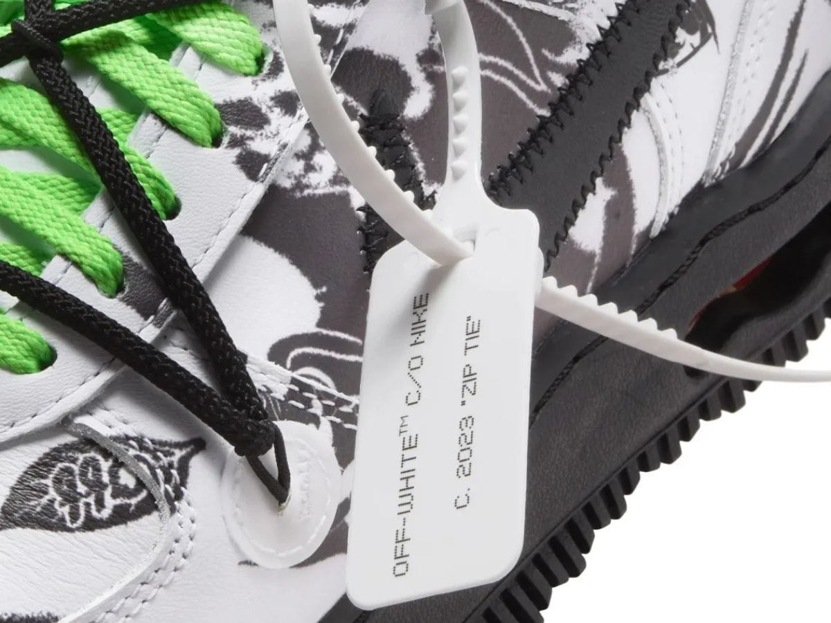Off-White x Nike Air Force 1 Mid “Grim Reaper” sneakers: Everything we ...